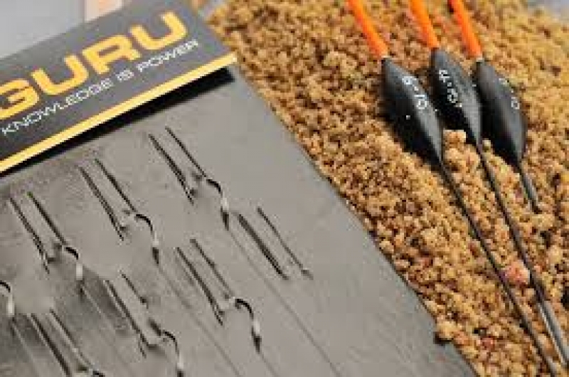 2 Hook Fishing Rigs Guru Pole Ready Rigs - 10 Pack Hooks To Nylon In F1 ...