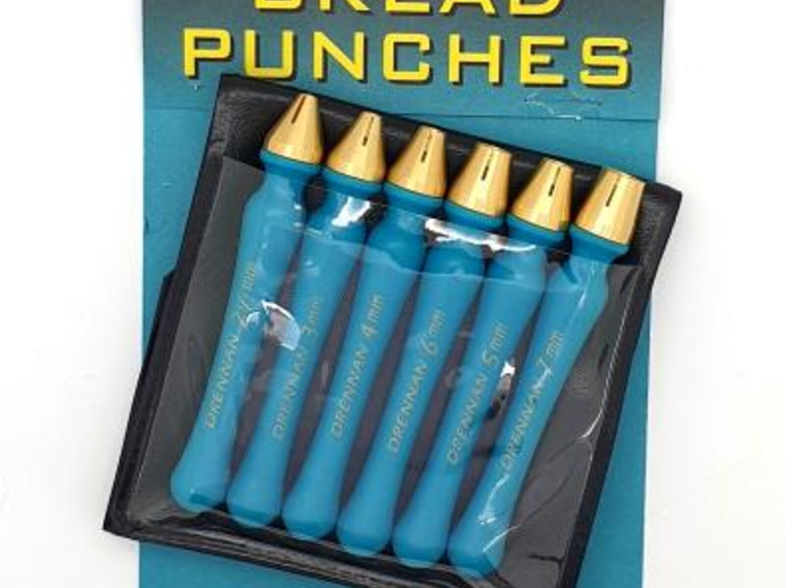 Drennan Brass Head Bread Punches