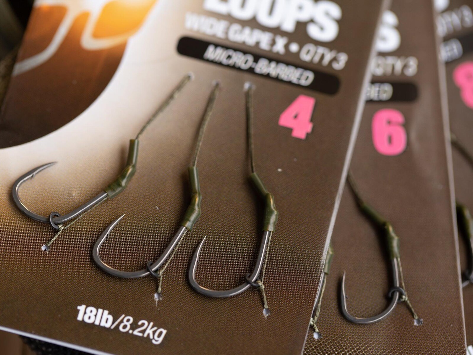 Korda Loop Rigs Wide Gape x | 4 | 6 | 8