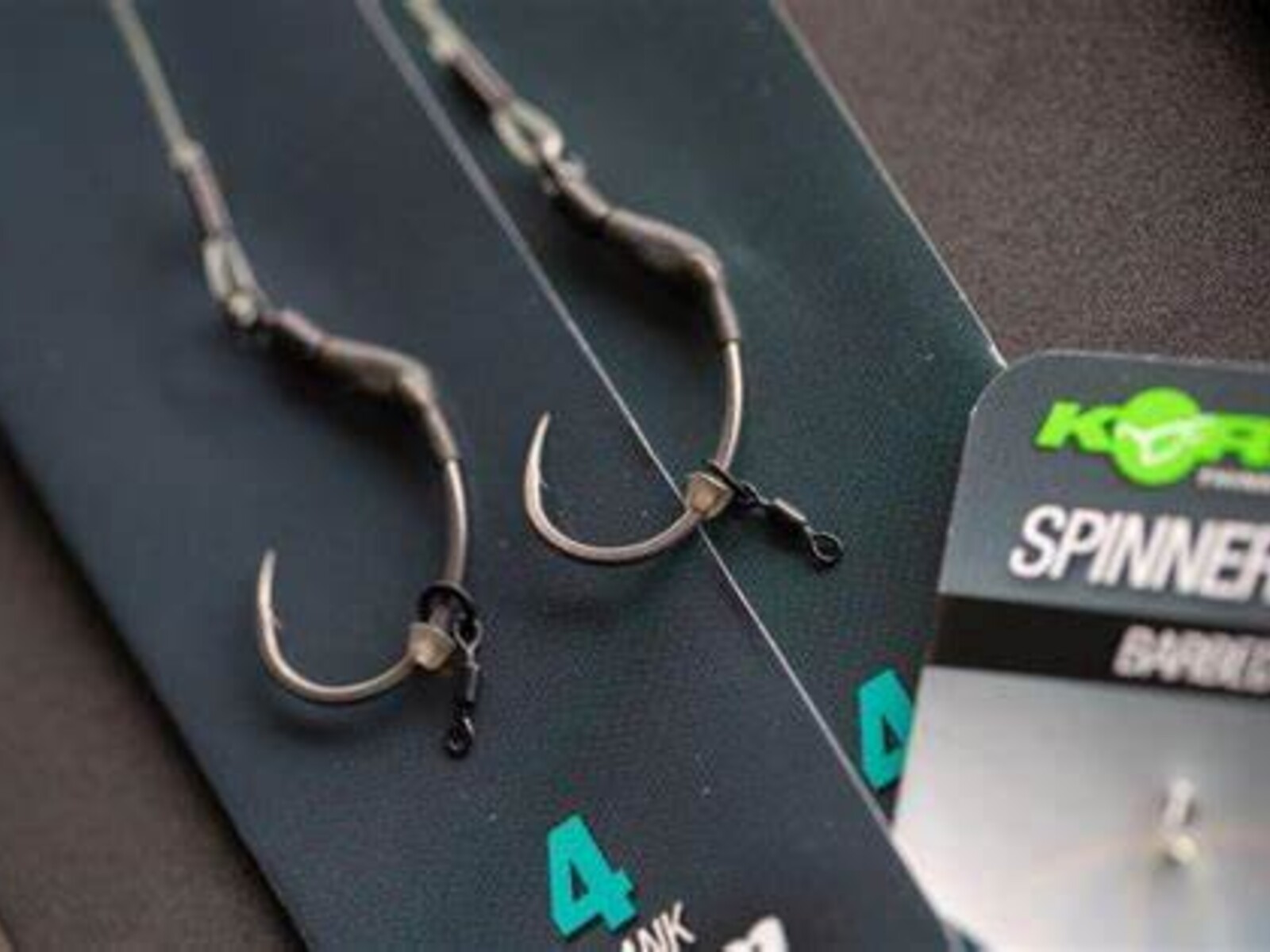 Korda Spinner Rig Krank Boom | Barbed | Barbless | 4 | 6 | 8