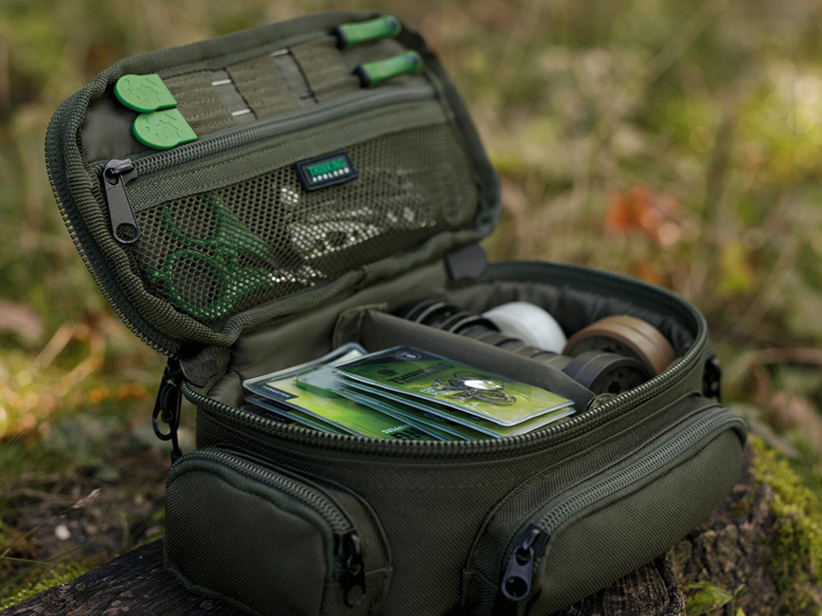 Thinking Anglers Olive Compact Tackle Pouch | camo | olive | camo