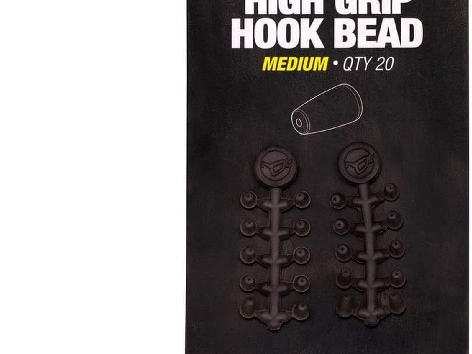 Korda High Grip Hook Bead Medium