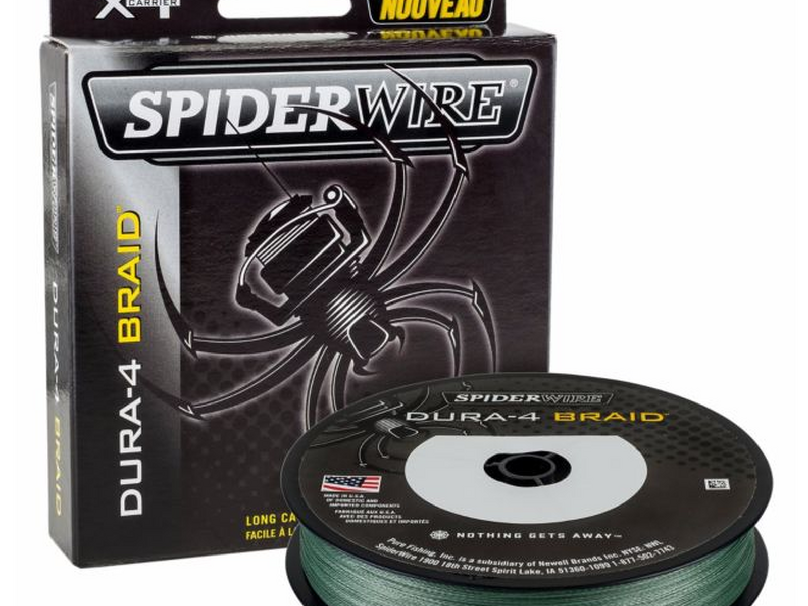 Spiderwire | Dura-4 | Braid | Moss | Green | 150m