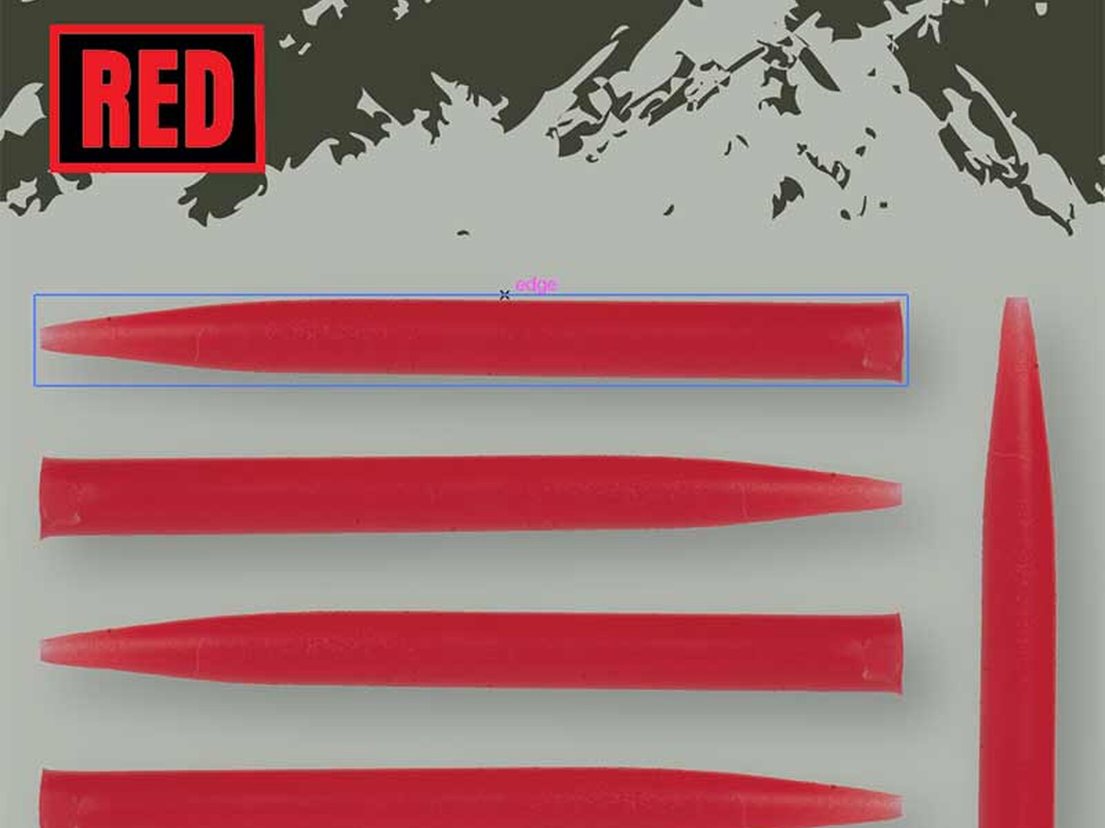 Fox | Rage | Predator | Red | Trace | Crimp | Cover