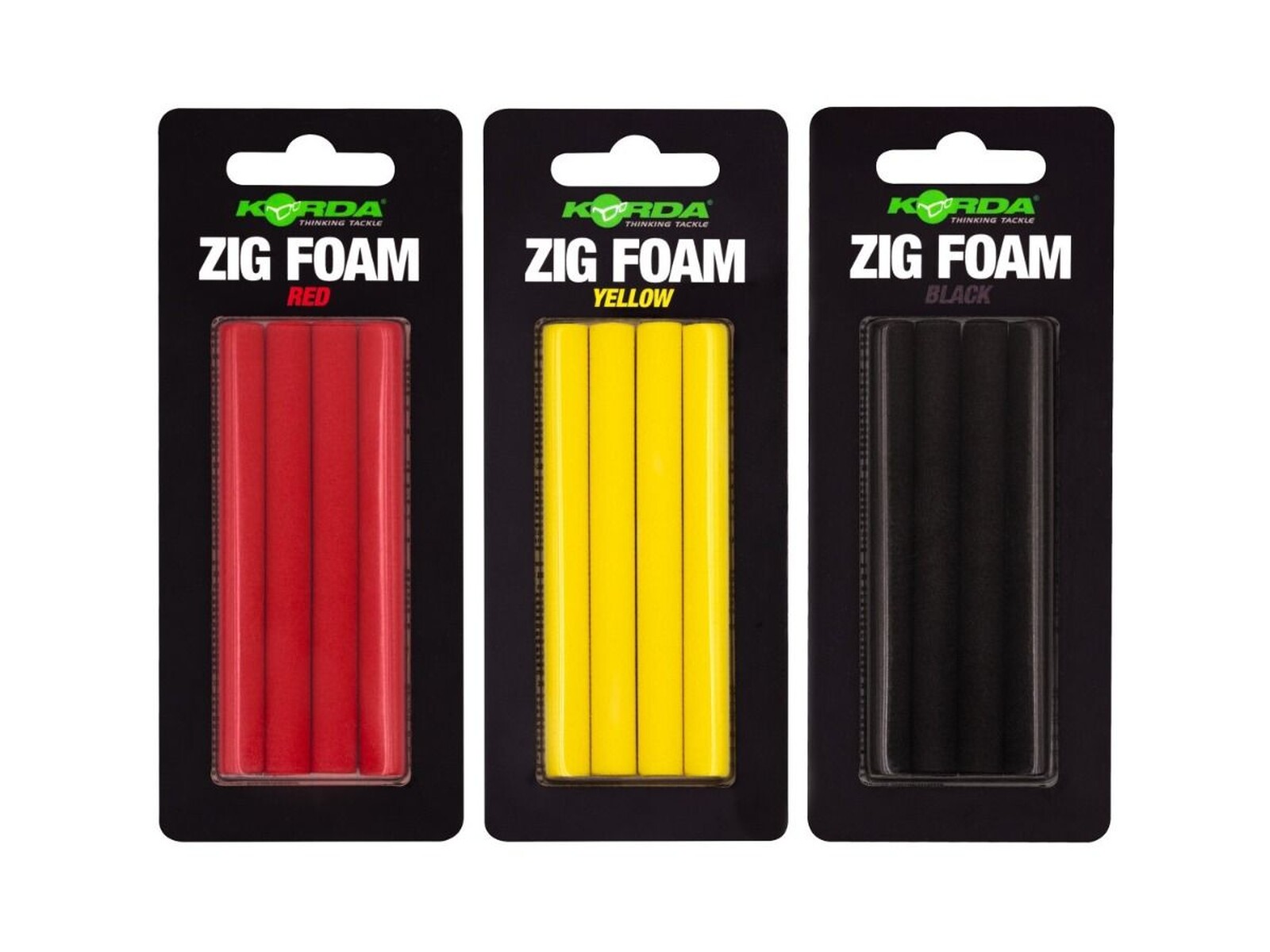 Korda | Zig | Rig | Foam | Hookbait | Spring | Zigs